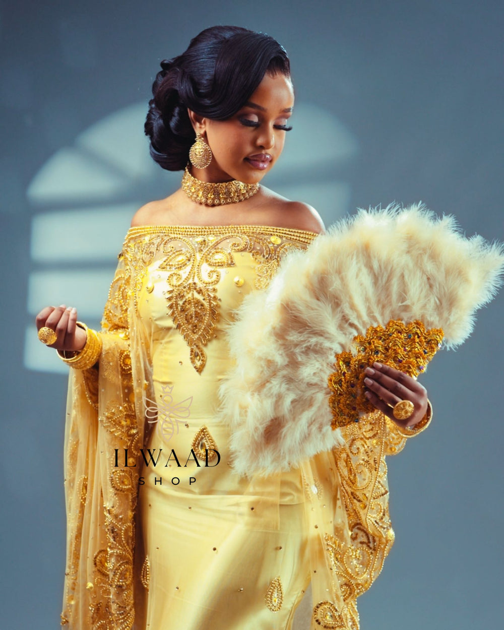 Breathtaking Bilan (Gold) - Lace Bridal Dirac